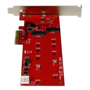 Startech.Com 2 Slot PCI Express M.2 SATA III Controller - NGFF Card PEX2M2 | Zoro